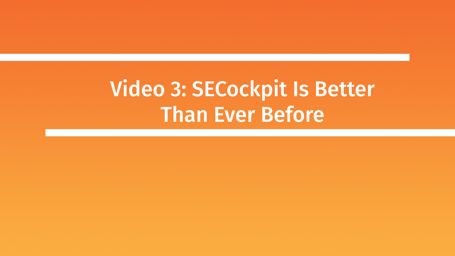 VIP Deal - SECockpit